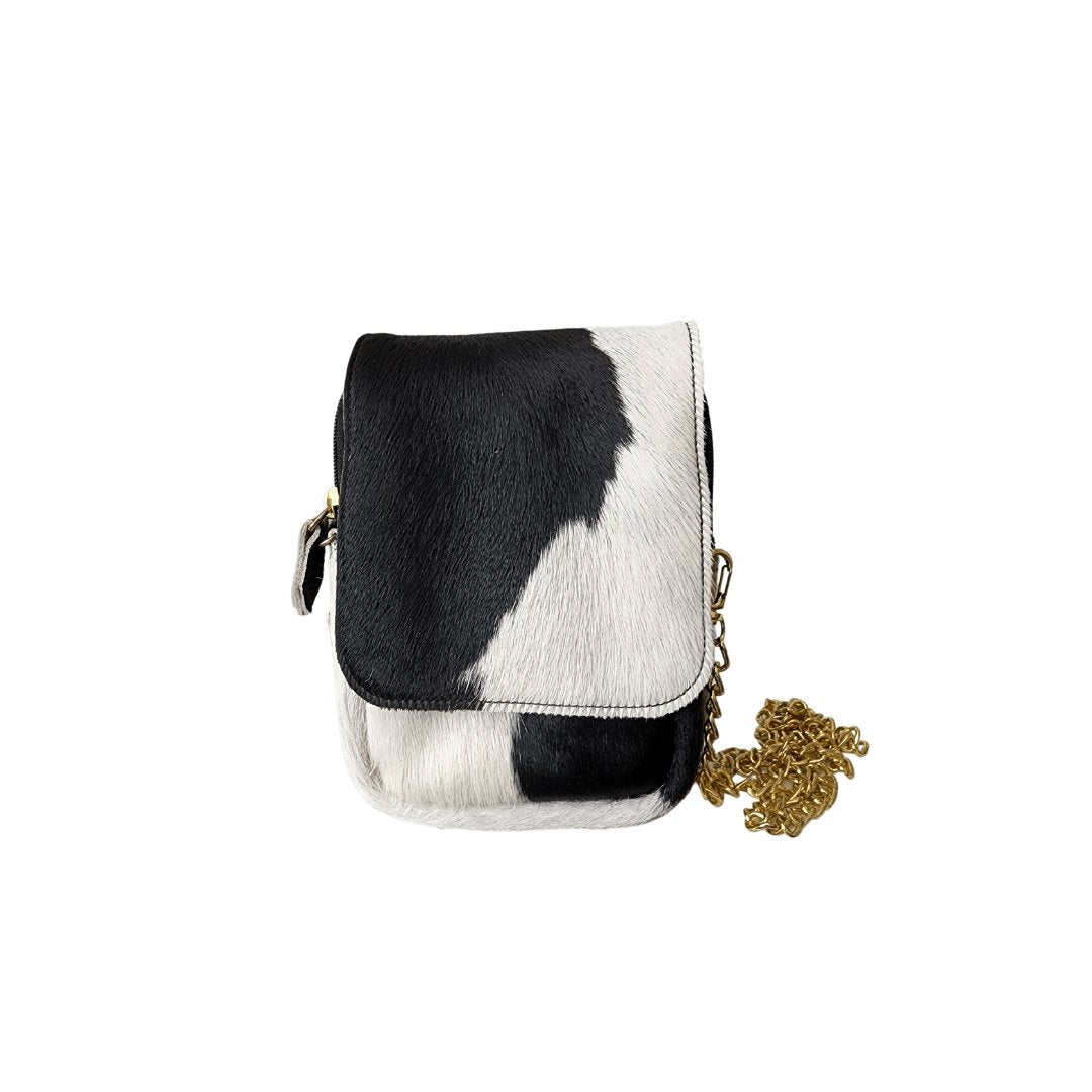 Ndama Mini Bag - Black/White - House Of Takura